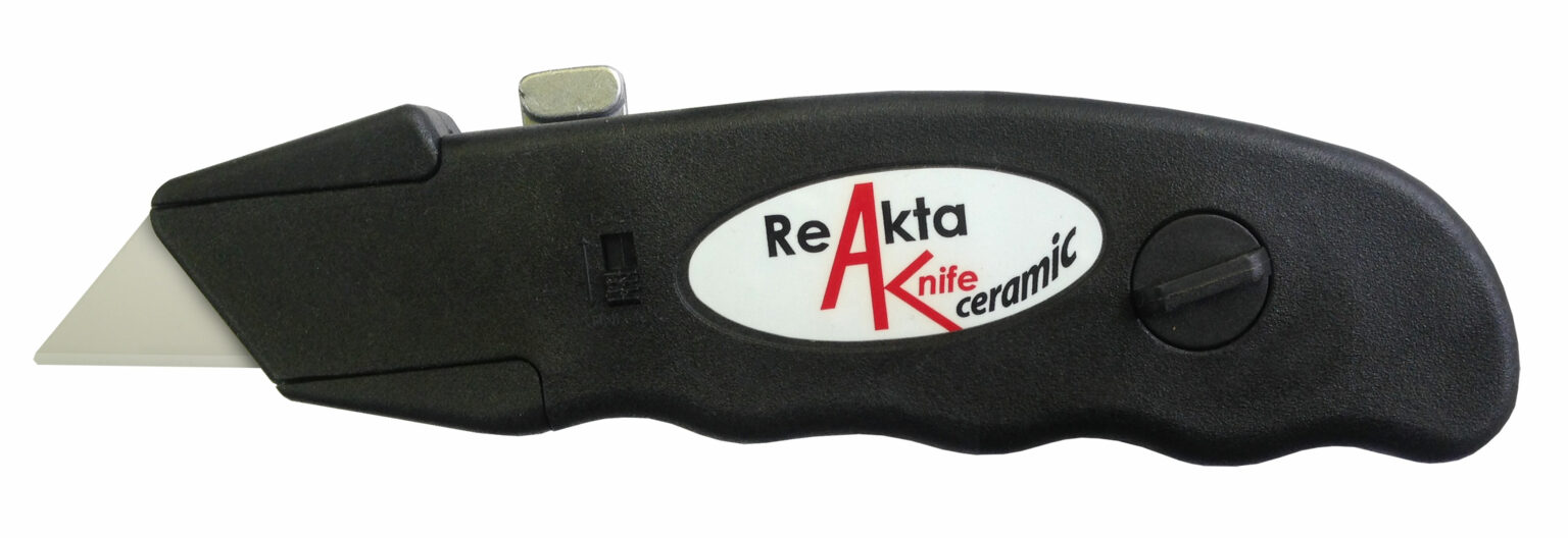 Retractable Slice Ceramic Blade ReAkta Safety Knife